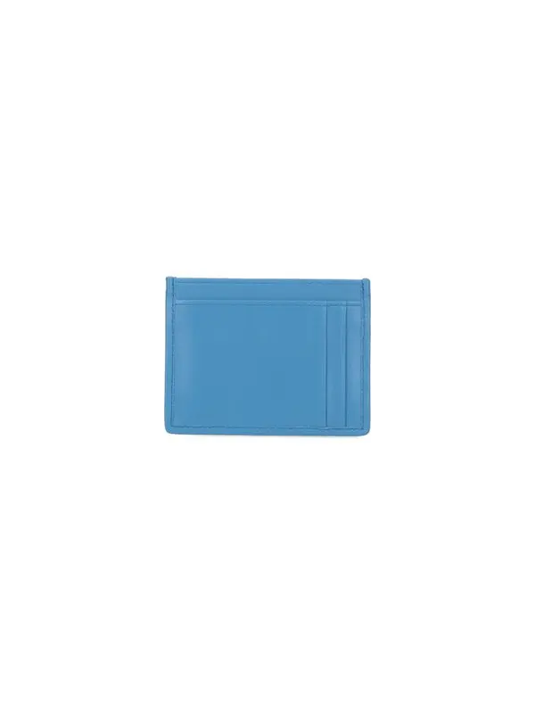 VIVIENNE WESTWOOD Logo Card Holder - Light Blue