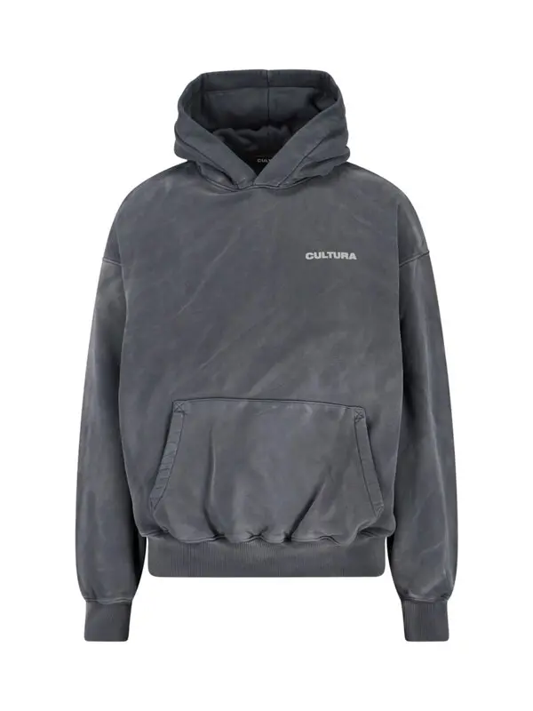 CULTURA Logo Hoodie - Gray