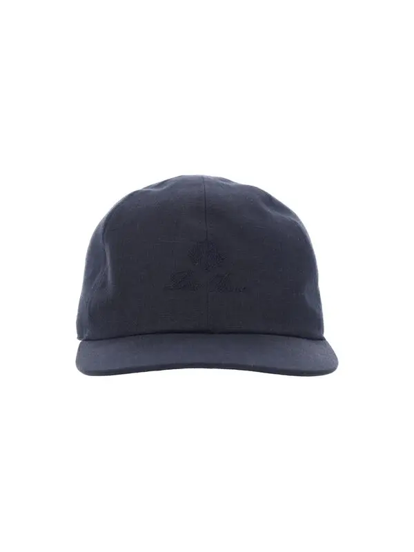 Loro Piana Logo Baseball Cap - Blue