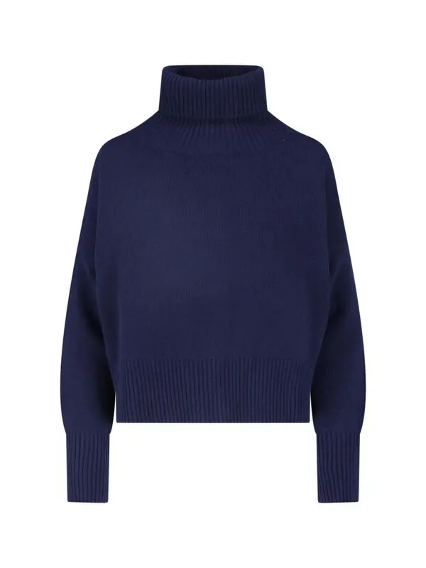 MA'RY'YA Virgin Wool And Cashmere Sweater - Blue