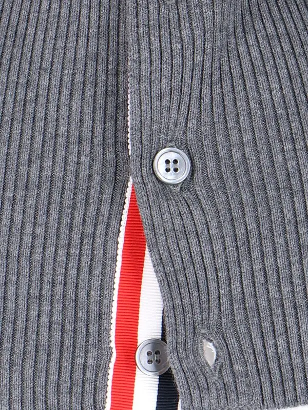 Thom Browne 4-bar Sweater - Gray