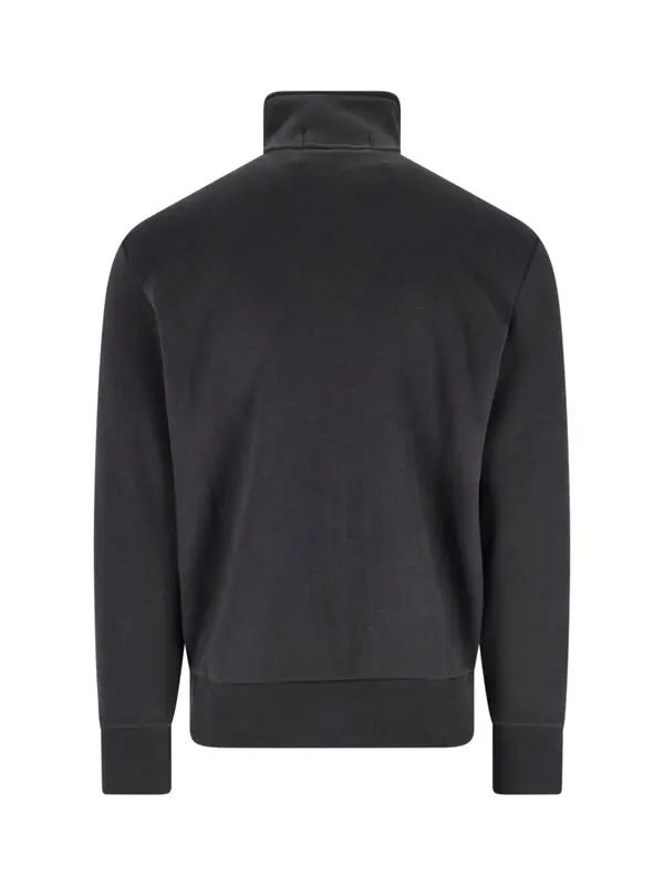 BONSAI Logo Zip Sweatshirt - Black