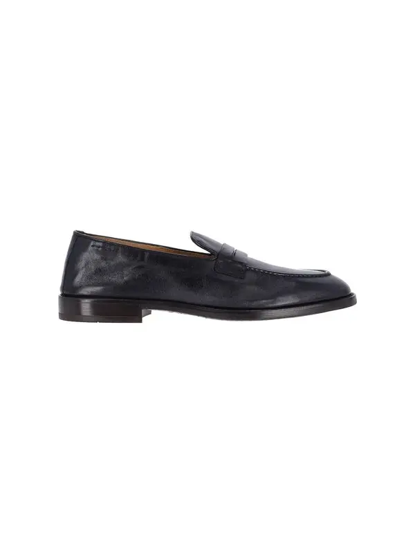THE ROW Leather Loafers - Blue