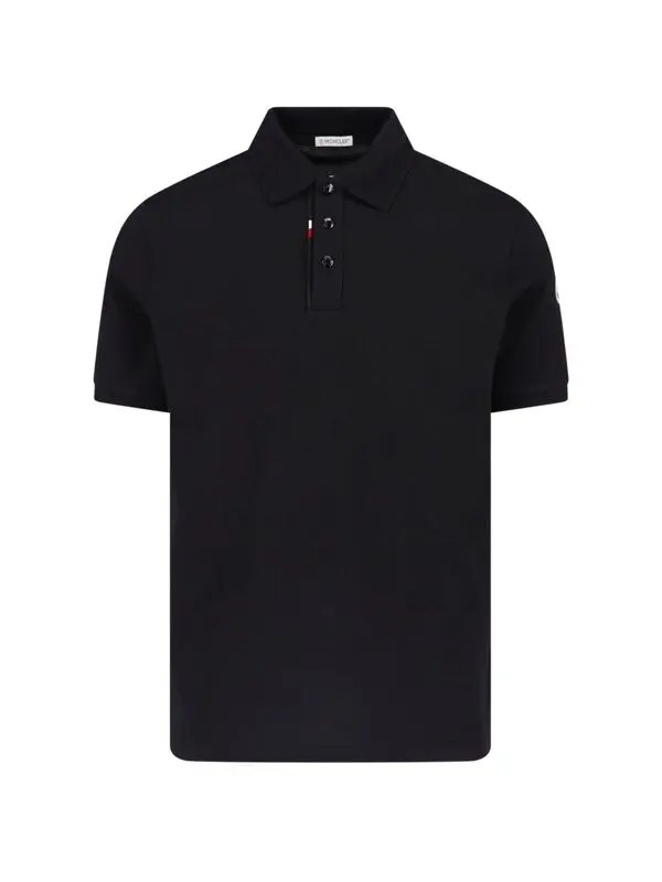 Dolce & Gabbana Logo Polo - Black