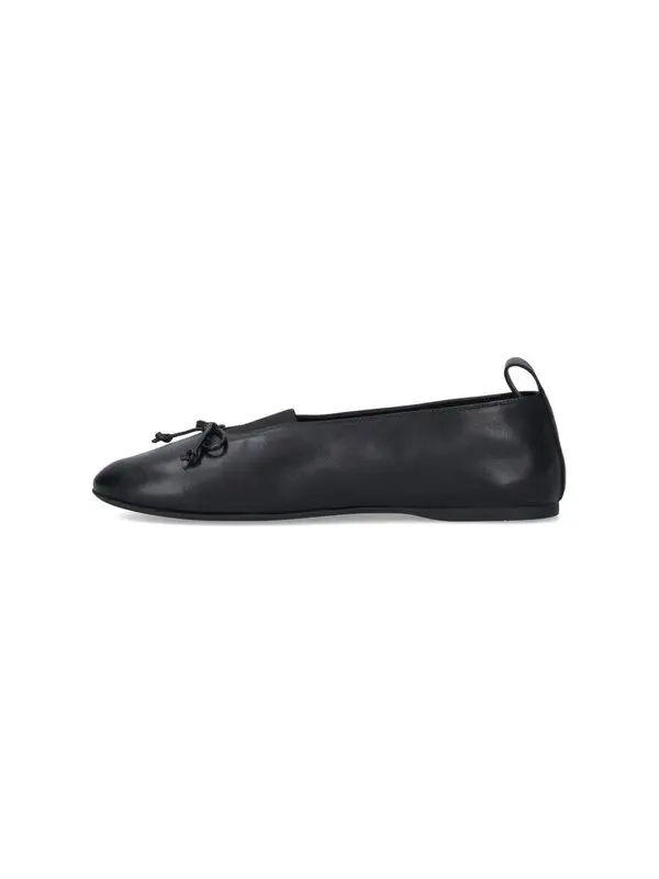 Miu Miu Lan Ballet Flats - Black