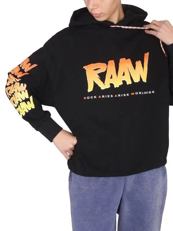 Aries Sweatshirt With Logo Print