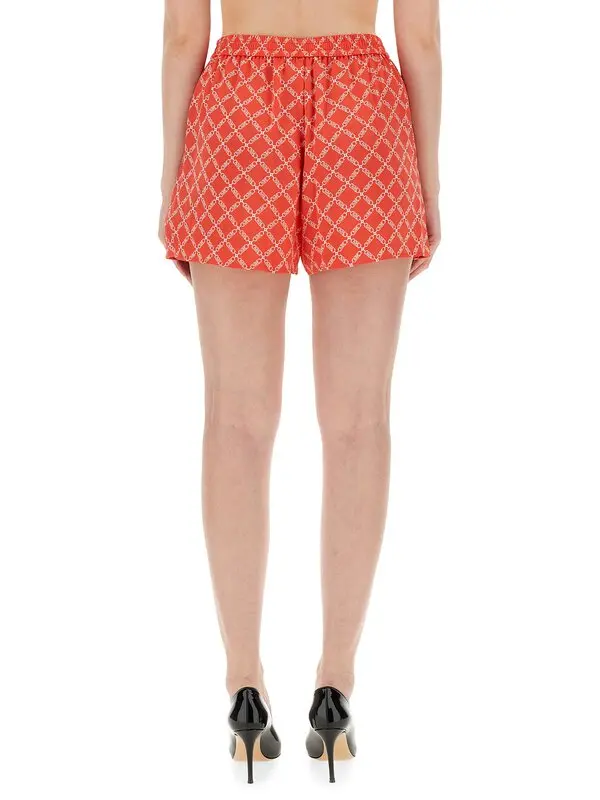 Michael Kors Shorts With Logo - Red