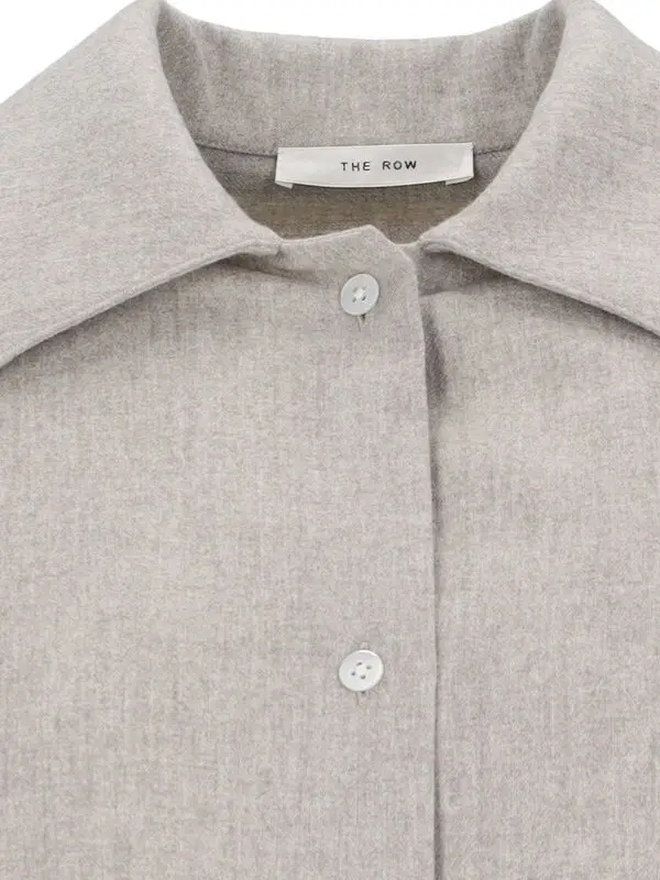 THE ROW Wool And Cashmere Shirt