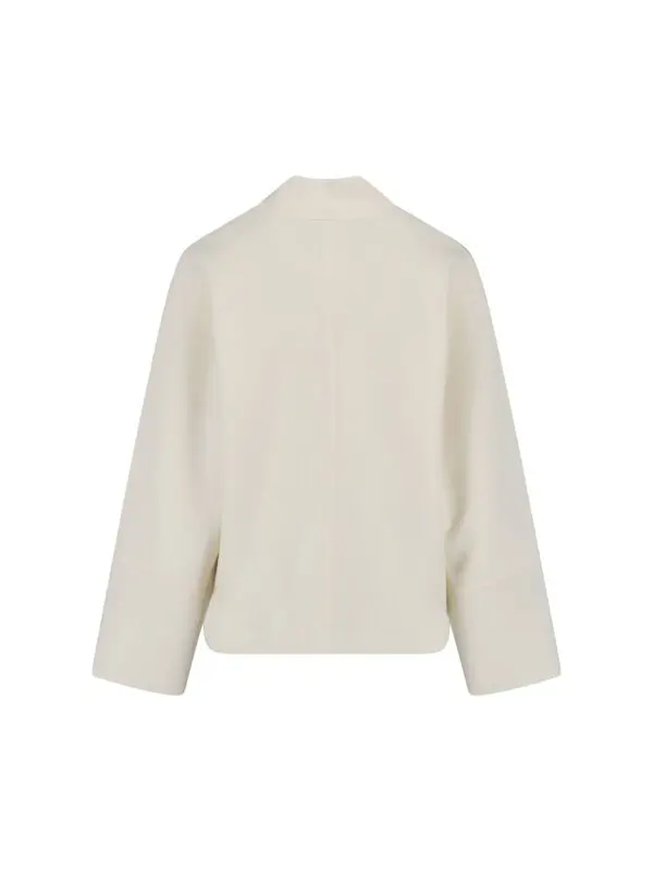 Max Mara Virgin Wool Cardigan - Cream