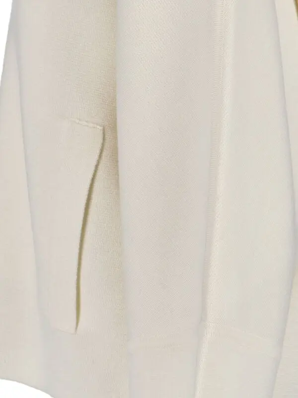 Max Mara Virgin Wool Cardigan - Cream