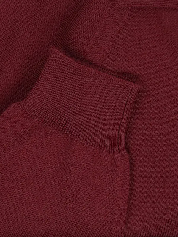 Miu Miu Virgin Wool Cardigan With Lettering Logo - Red
