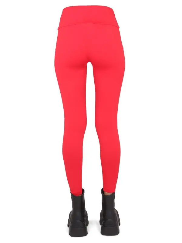 MSGM Leggings With Logo Detail