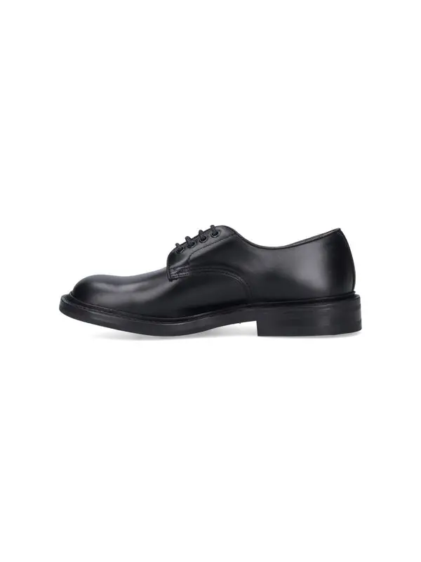 TRICKER'S Woodstock Leather Derby Shoes - Black