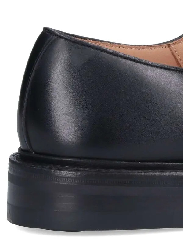 TRICKER'S Woodstock Leather Derby Shoes - Black