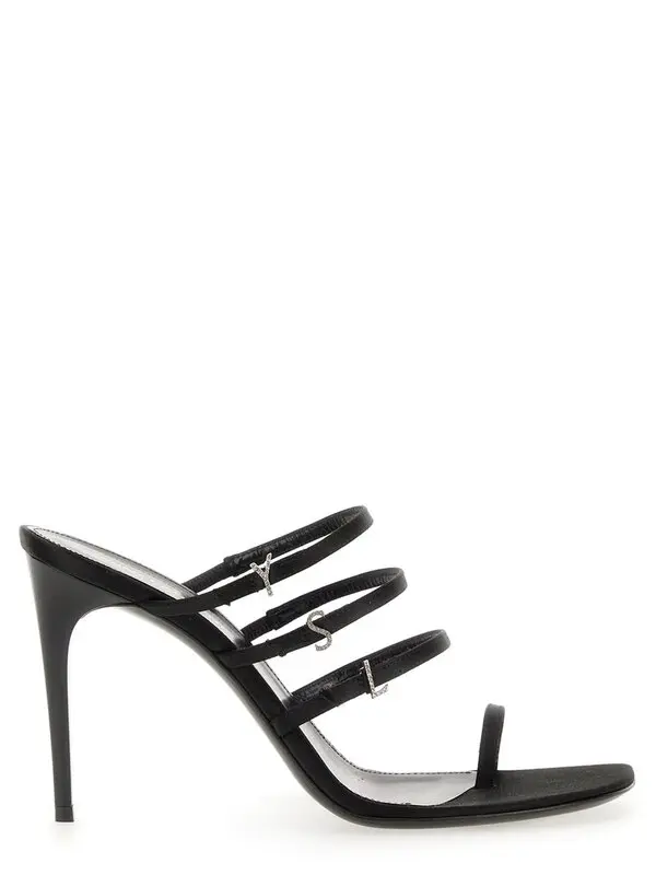 Saint Laurent Heeled Leather Sandals