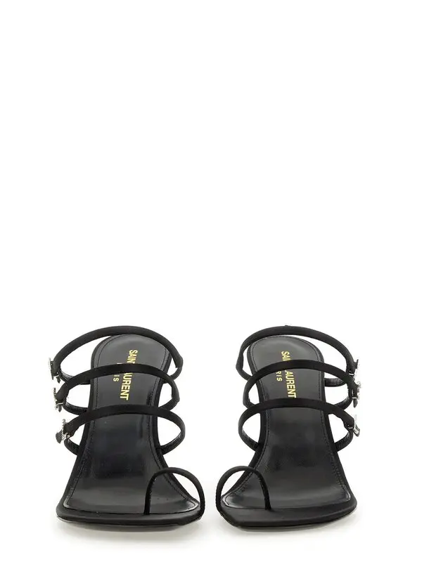 Saint Laurent Heeled Leather Sandals