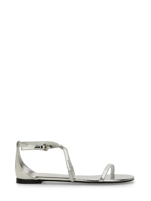 Alexander McQueen Strappy Sandal - Silver