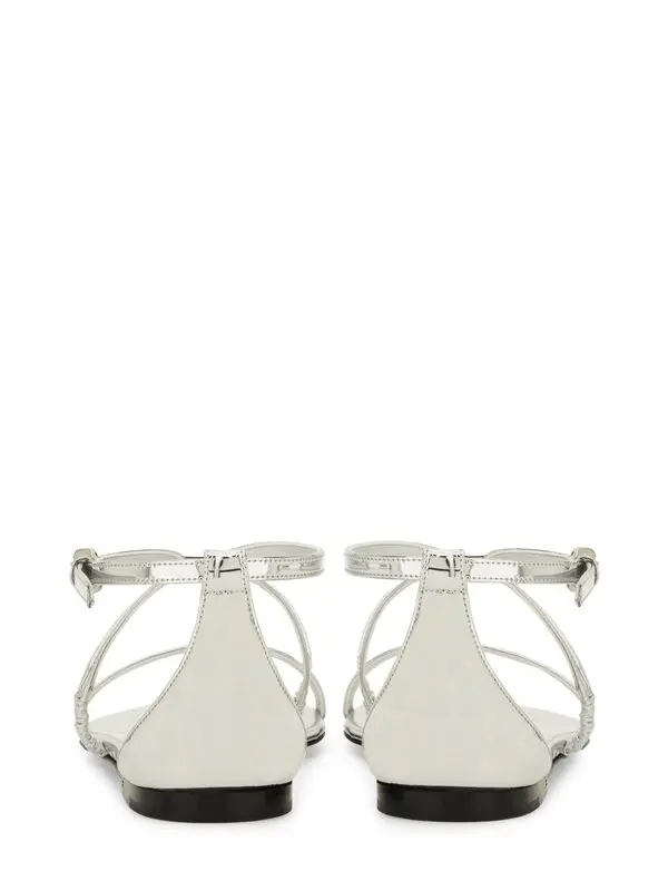 Alexander McQueen Strappy Sandal - Silver