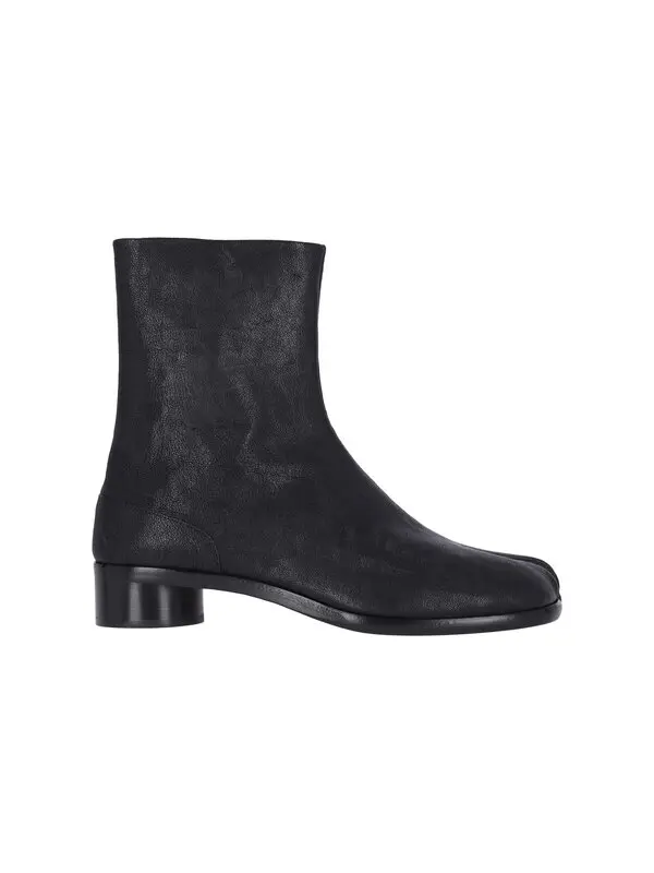 MAISON MARGIELA Tabi Ankle Boots - Black