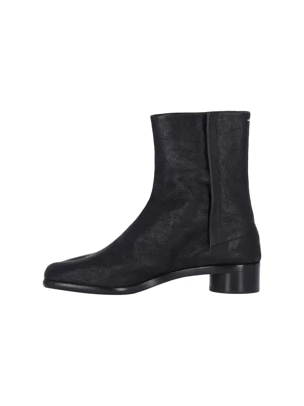 MAISON MARGIELA Tabi Ankle Boots - Black