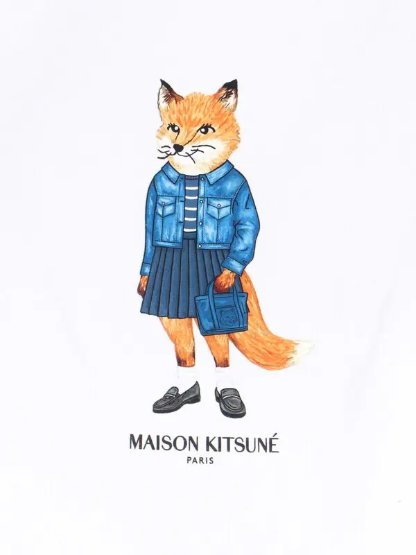 Maison Kitsuné Fox T-shirt - White