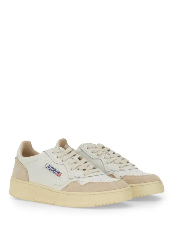 AUTRY Medalist Low Sneakers - Beige