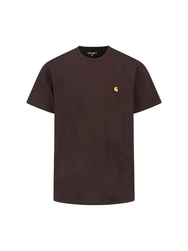 Carhartt Work In Progress Chase" T-shirt - Brown