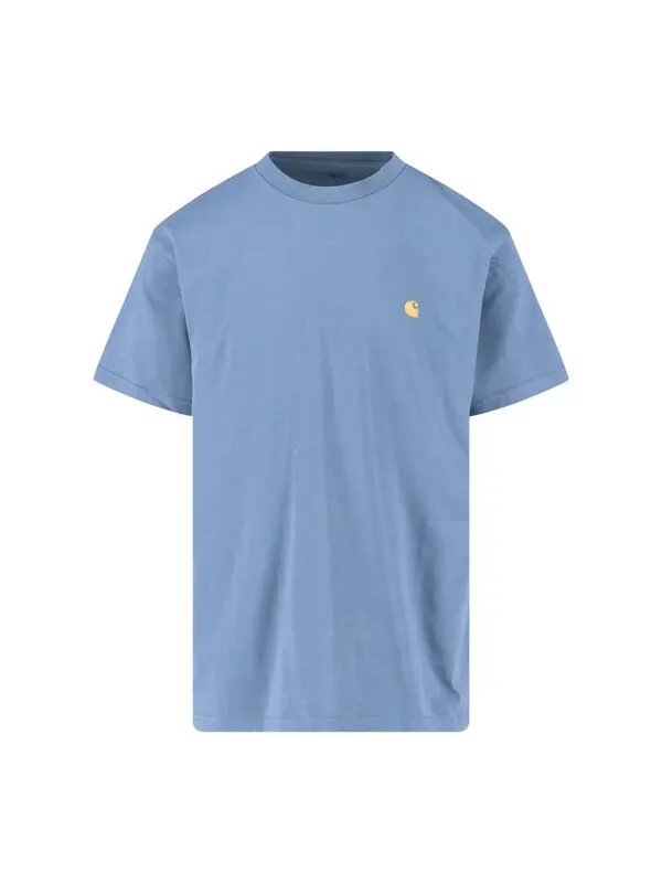 Carhartt Work In Progress Chase" T-shirt - Light Blue