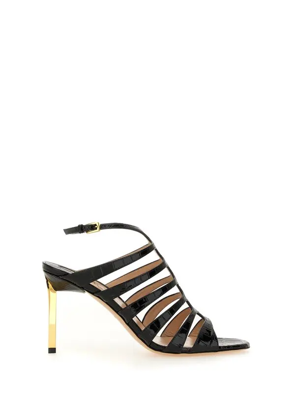 TOM FORD Leather Strappy Sandals