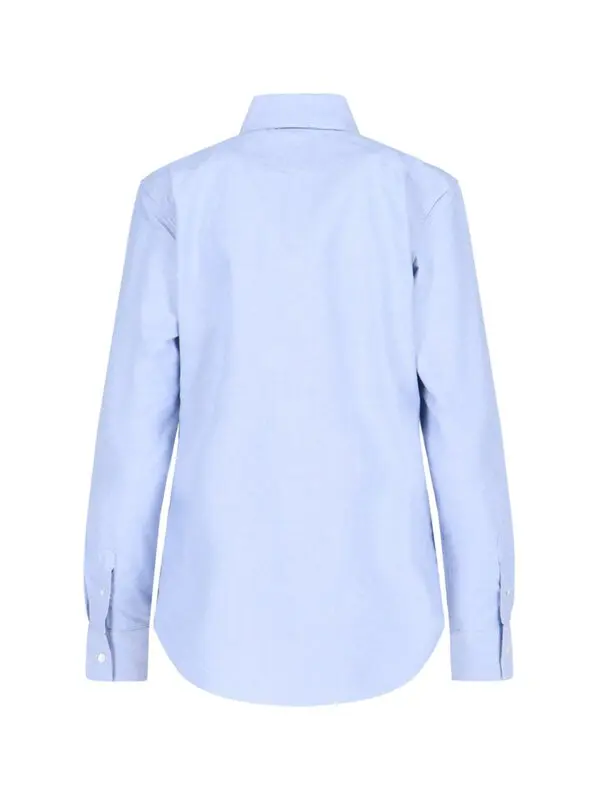 Polo Ralph Lauren Oxford Logo Shirt - Light Blue