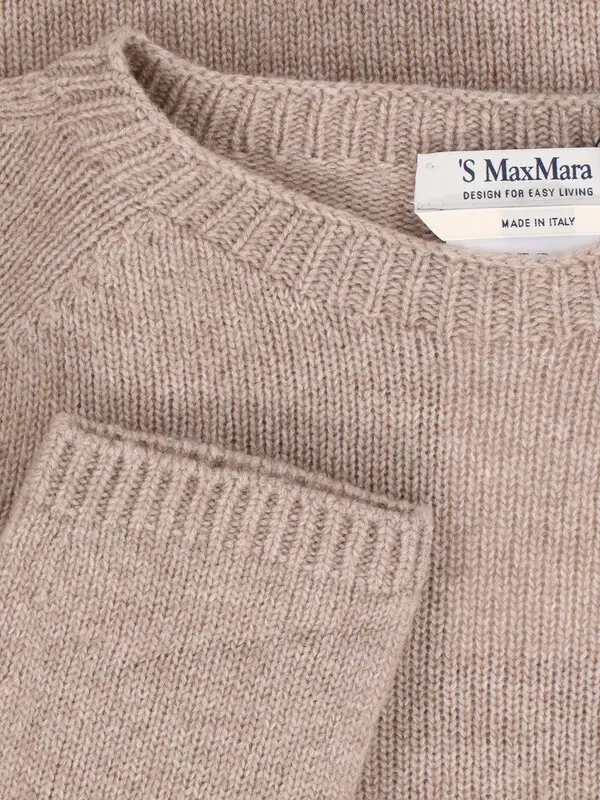SETCHU Wool And Cashmere Blend Sweater - Beige