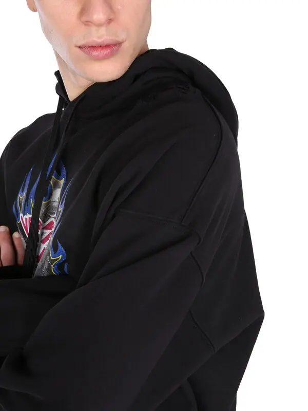 Versace Sweatshirt With Rock Logo