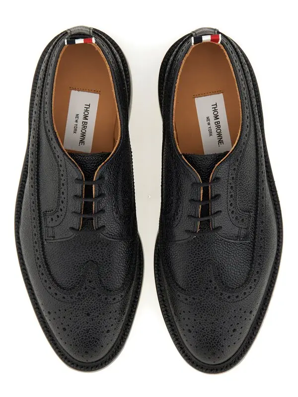 Thom Browne Brogue Classic Longwing - Black