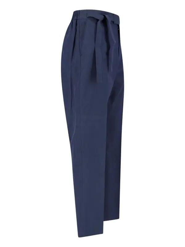 Rick Owens Straight Leg Pants - Blue