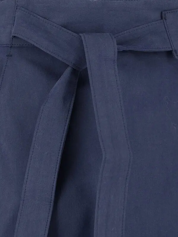 Rick Owens Straight Leg Pants - Blue