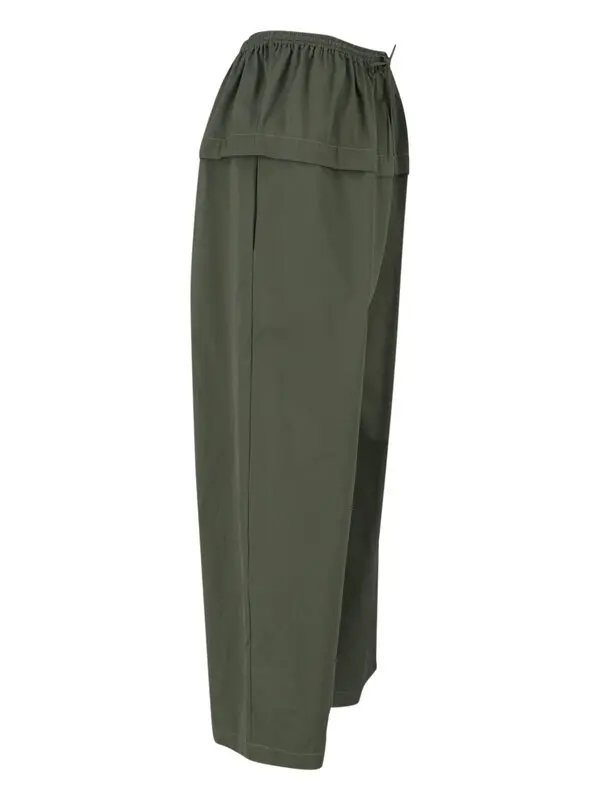 VIVIENNE WESTWOOD Straight Leg Trousers - Green