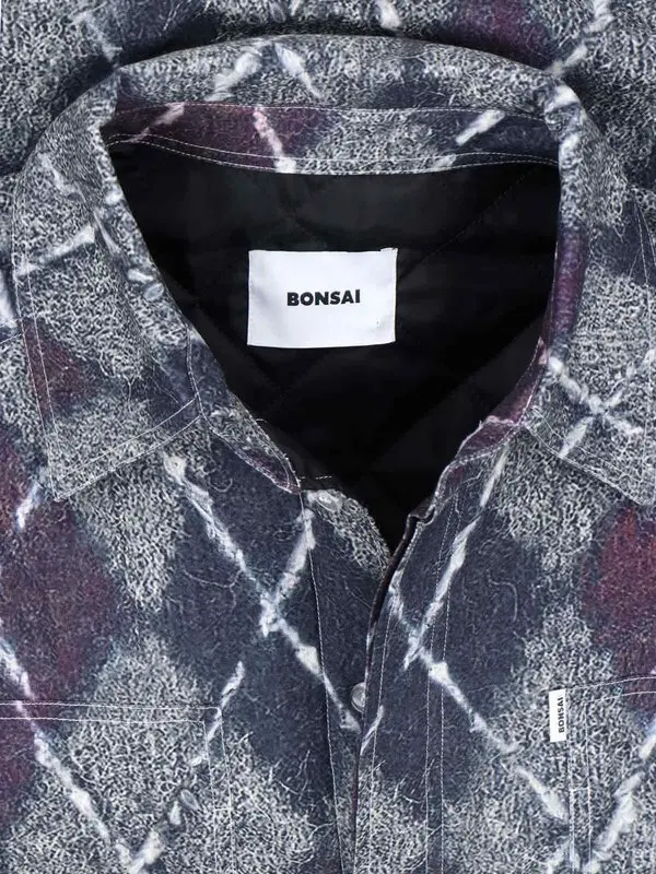 BONSAI Diamond Shirt Jacket - Multi