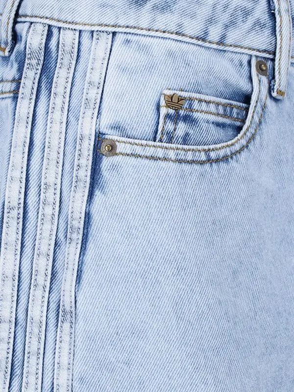 Adidas Denim Mini Skirt - Light Blue