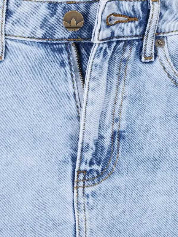 Adidas Denim Mini Skirt - Light Blue