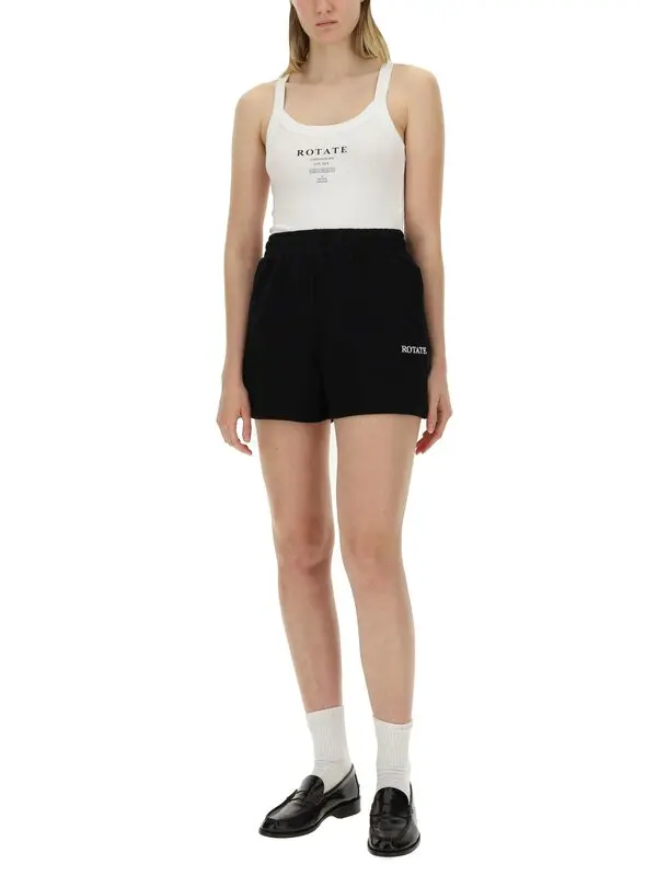 ROTATE BY BIRGER CHRISTENSEN High-waisted Shorts