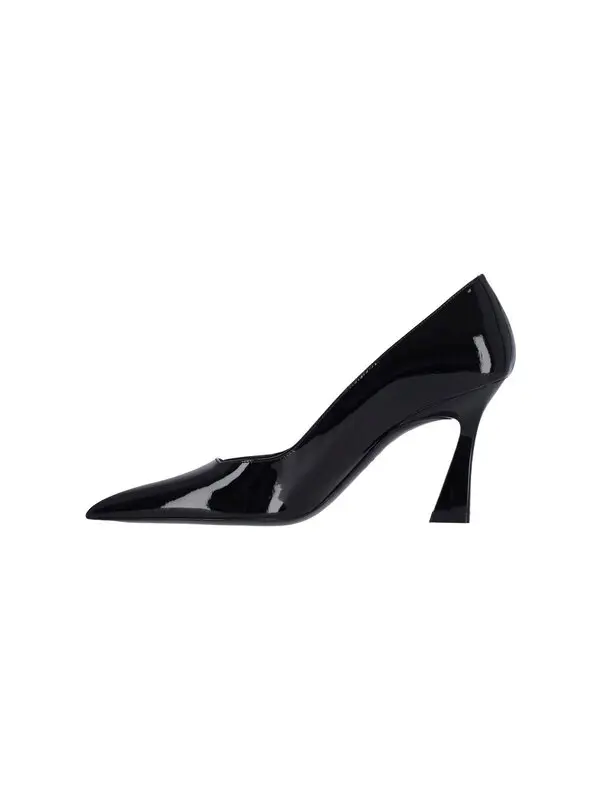 STUART WEITZMAN Vinnie 85 Patent Leather Pumps