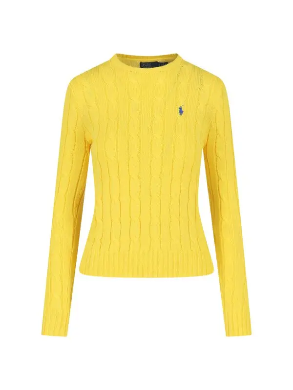 Polo Ralph Lauren Logo Sweater - Yellow