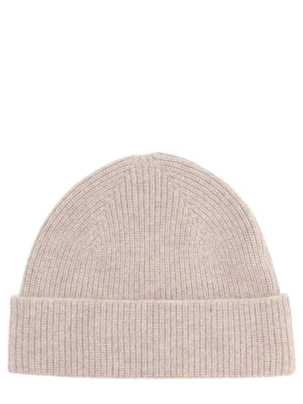 Zegna Cashmere Beanie - Nude