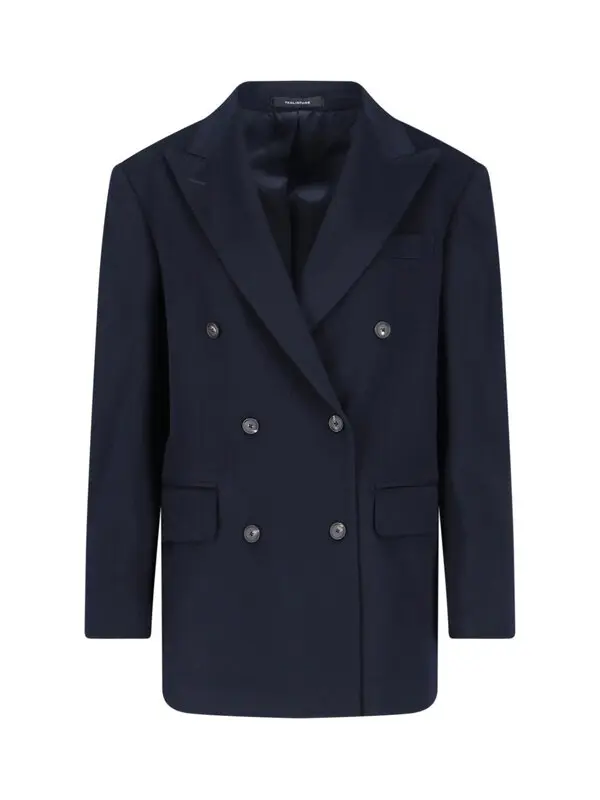 Tagliatore J Caris Cashmere Blazer - Blue