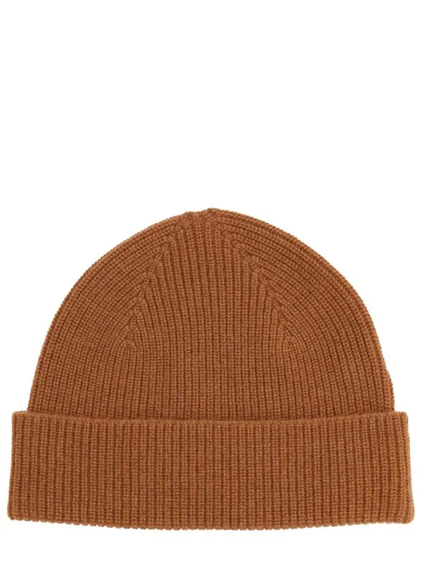 Zegna Cashmere Beanie - Brown