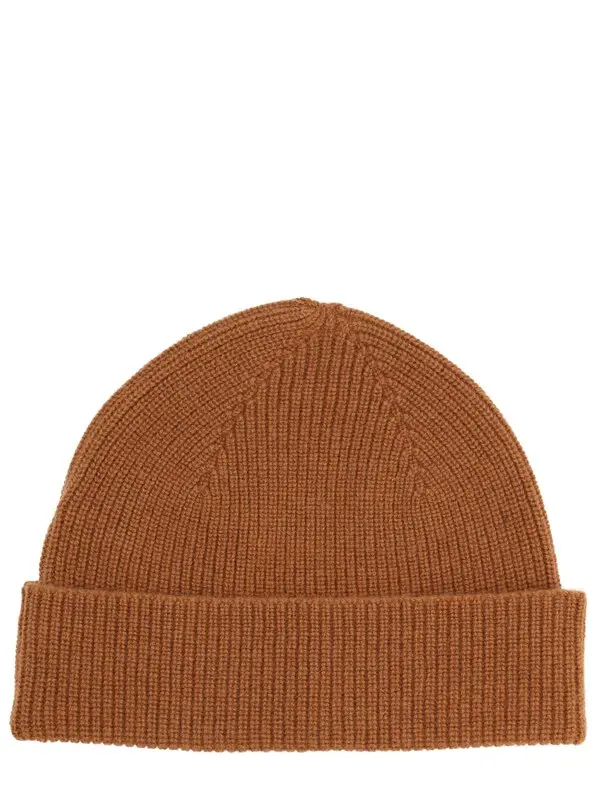 Zegna Cashmere Beanie - Brown