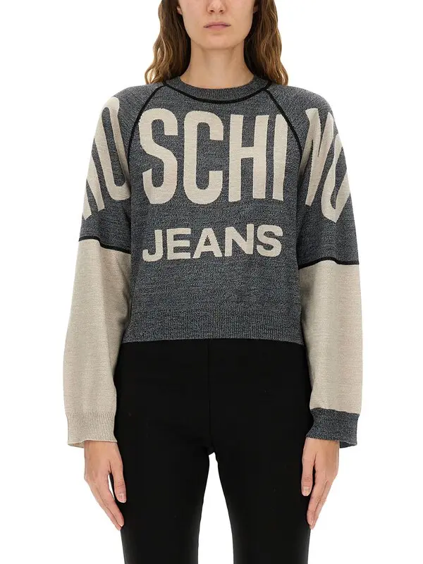 Moschino Inlaid Logo Jersey