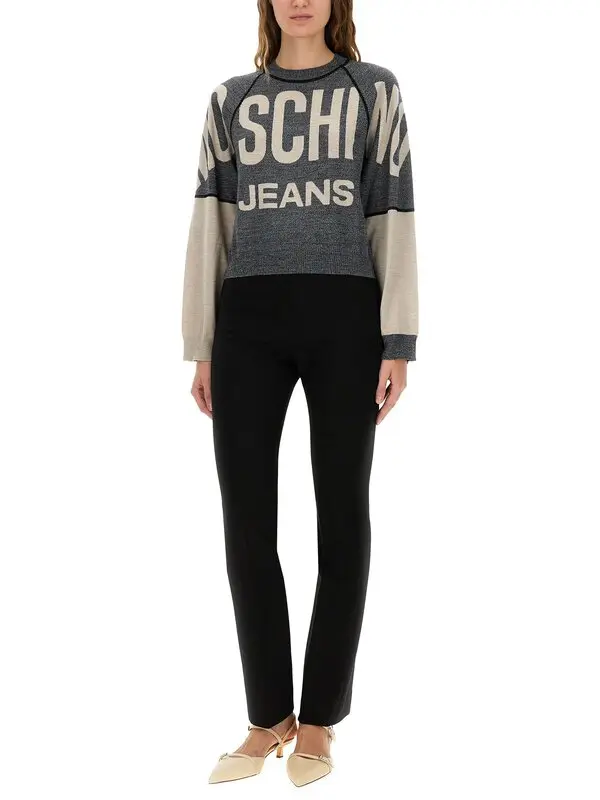 Moschino Inlaid Logo Jersey