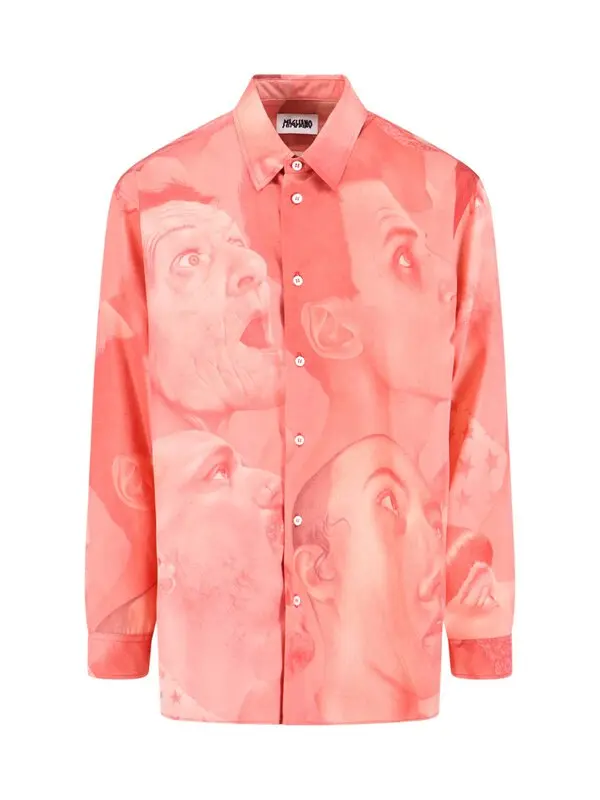 Giorgio Armani Silk Shirt - Pink
