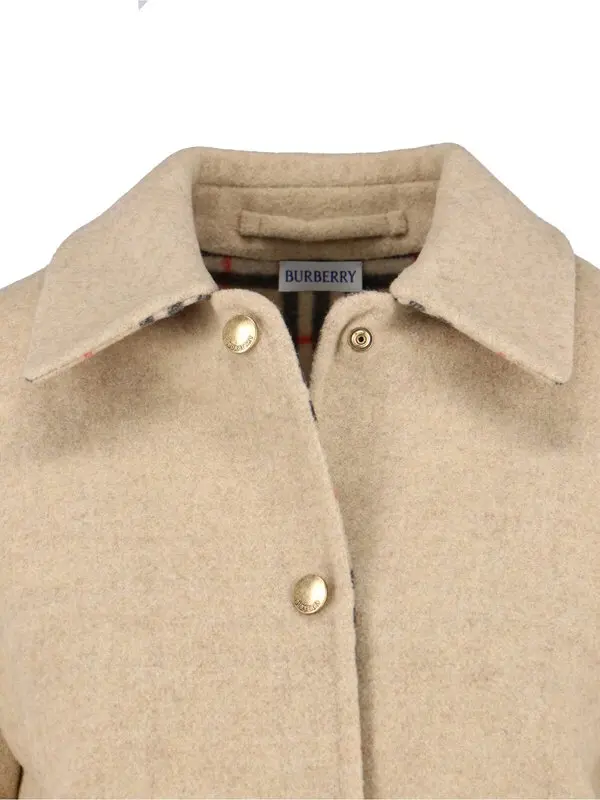 Max Mara Virgin Wool Jacket - Beige